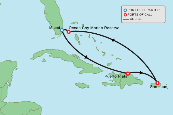 7 Night Eastern Caribbean & Bahamas on MSC World America | RCI Cruise