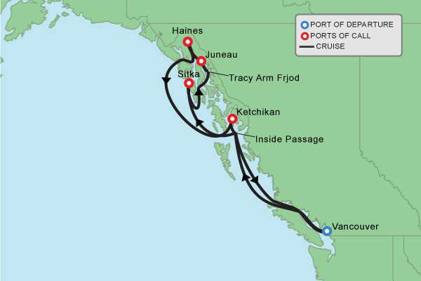 7 Night Alaska Inside Passage on Serenade of the Seas | RCI Cruise